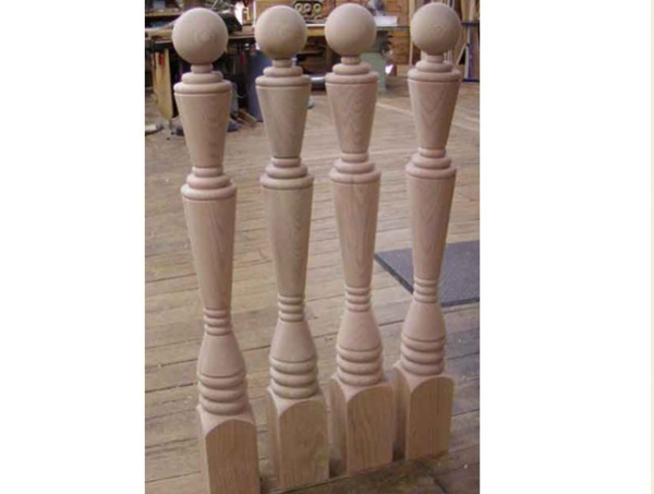 Newel Posts for Interior Staircases | Arnold Wood Turning