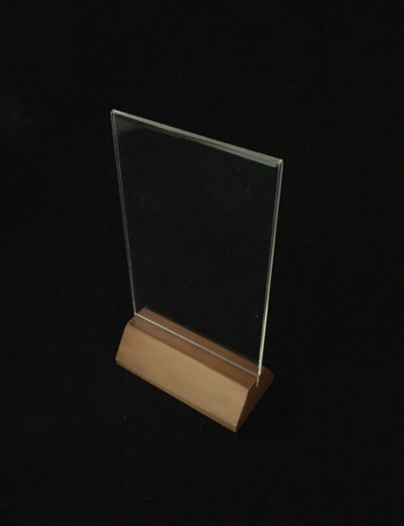 Wooden Menu Display Stand in Bulk | Menu Stand Manufacturing