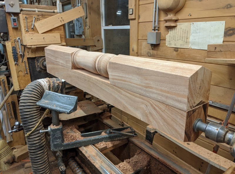 Wooden Columns | Arnold Wood Turning