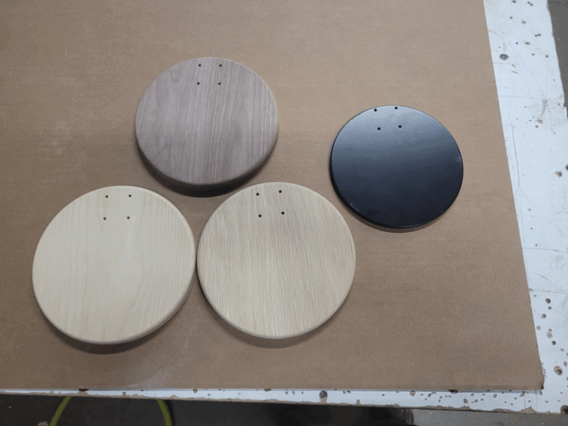 Custom Lighting Fixture Parts Gallery | Custom Wood Components
